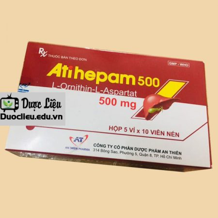 [2019] Review Thuốc Atihepam 500 có tác dụng gì? Giá bao nhiêu?