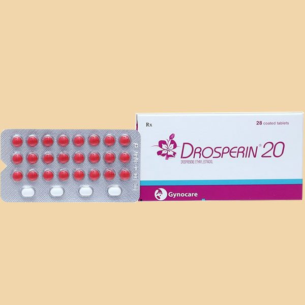 [2019] Review Thuốc Drosperin 20 có tác dụng gì? Giá bao nhiêu?