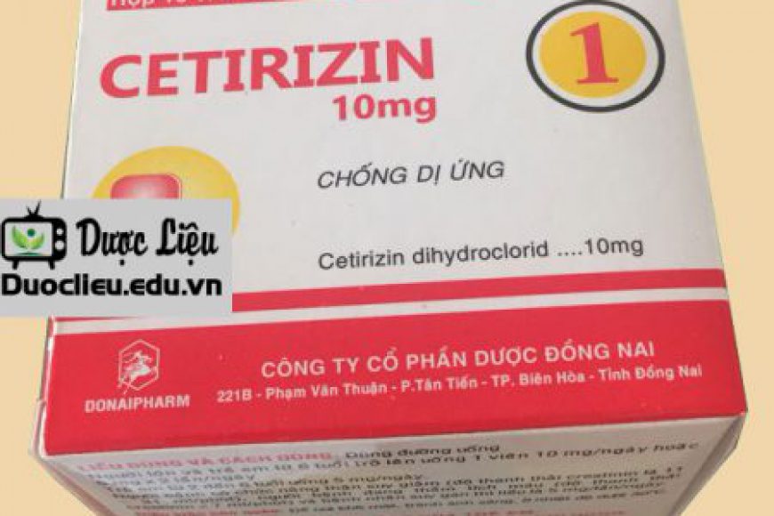 [2019] Review thuốc Cetirizin có tác dụng gì? Giá bao nhiêu?