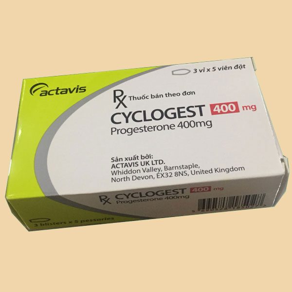[2019] Review Thuốc Cyclogest có tác dụng gì? Giá bao nhiêu?