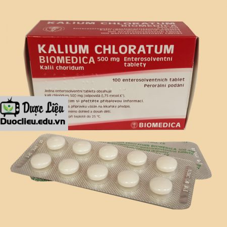 [2019] Review Thuốc Kalium Chloratum có tác dụng gì? Giá bao nhiêu?