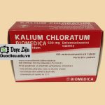 [2019] Review Thuốc Kalium Chloratum có tác dụng gì? Giá bao nhiêu?