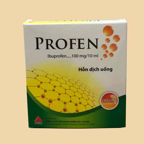 [2019] Thuốc Profen là thuốc gì? Có tác dụng gì? Giá bao nhiêu?
